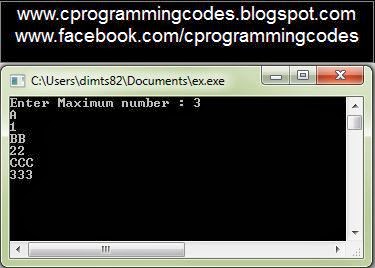 C Programming | Computer | Ms-Excel: Nested Number Character Pyramid