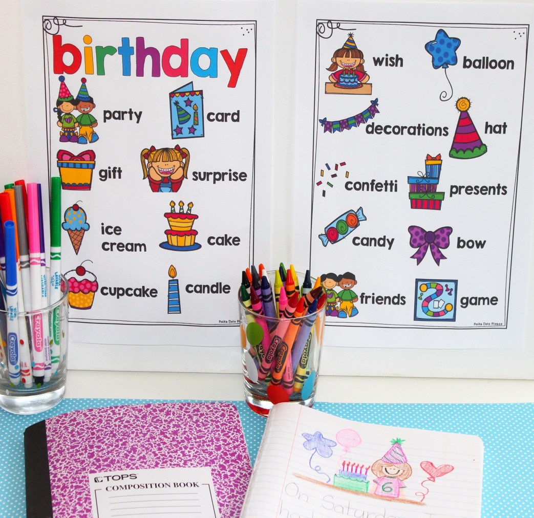 Ideas for Using Word Banks - Polka Dots Please