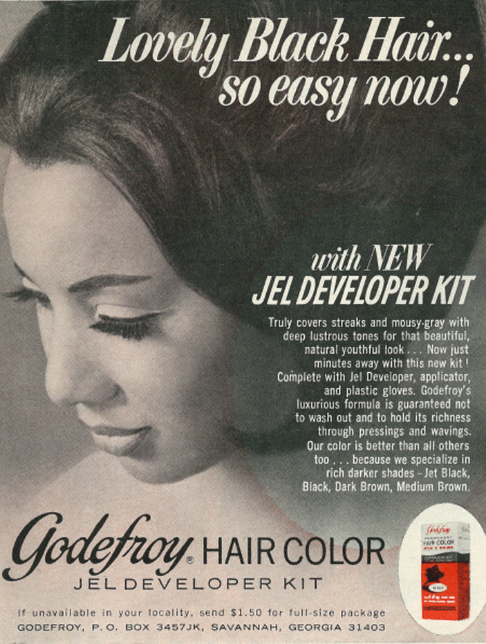 "Hate That Gray? Wash It Away!..." – These 1960s Ads For Hair Color ...