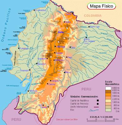 Geografía del Ecuador: Geografía del Ecuador