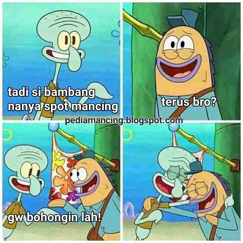 61+ Kocak Meme Mancing Lucu