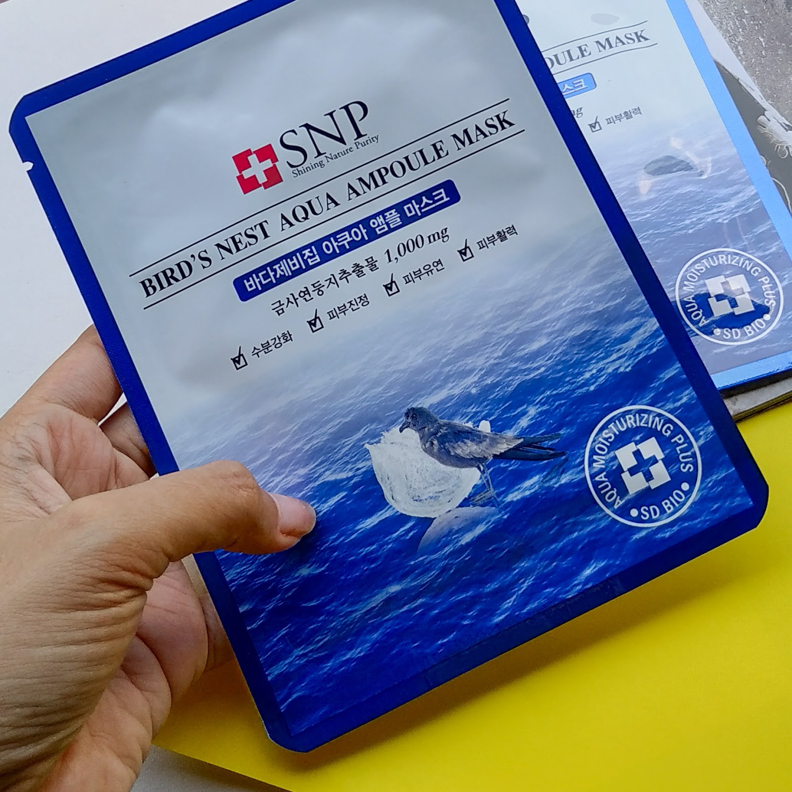 SNP BIRD'S NEST AQUA AMPOULE MASK | Your Wild Daisy