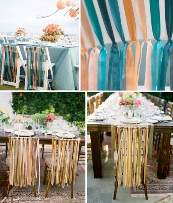 Platinum Touch Events: 6 Ways to Use Ribbon in Your Wedding Decor