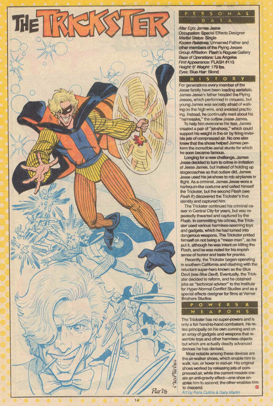 Trickster dc - leadchlist