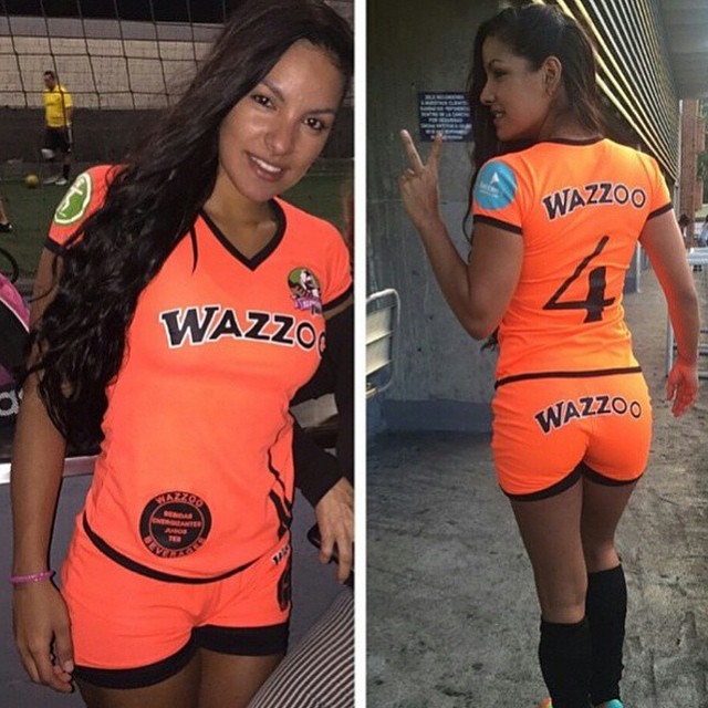 Girl In Football Shirt at Carolann Ness blog