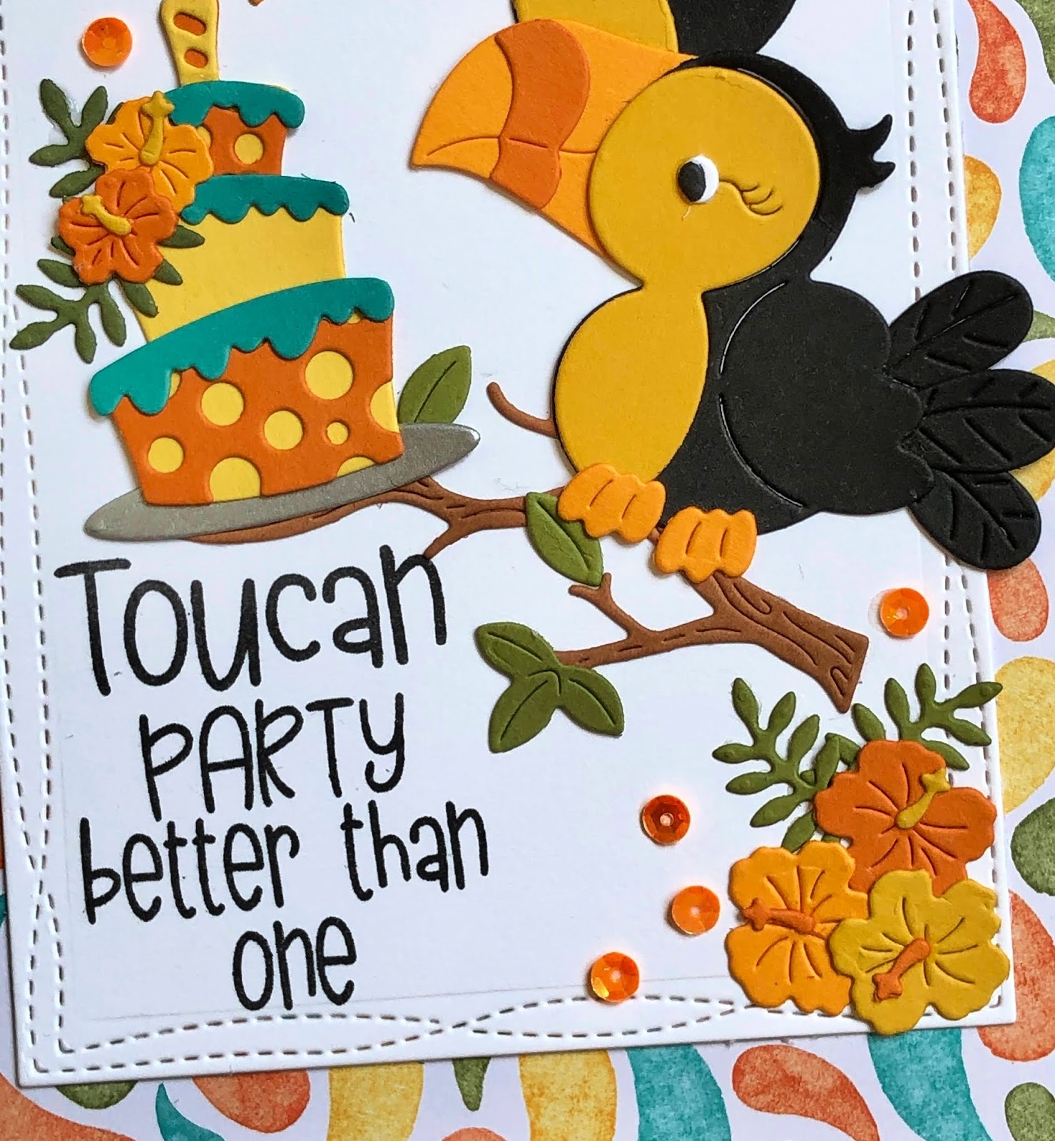 CottageCutz: Toucan Birthday Party