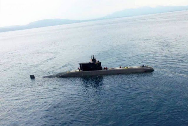 La Armada de Indonesia recibe el submarino Tipo 209/1400 KRI Alugoro ...