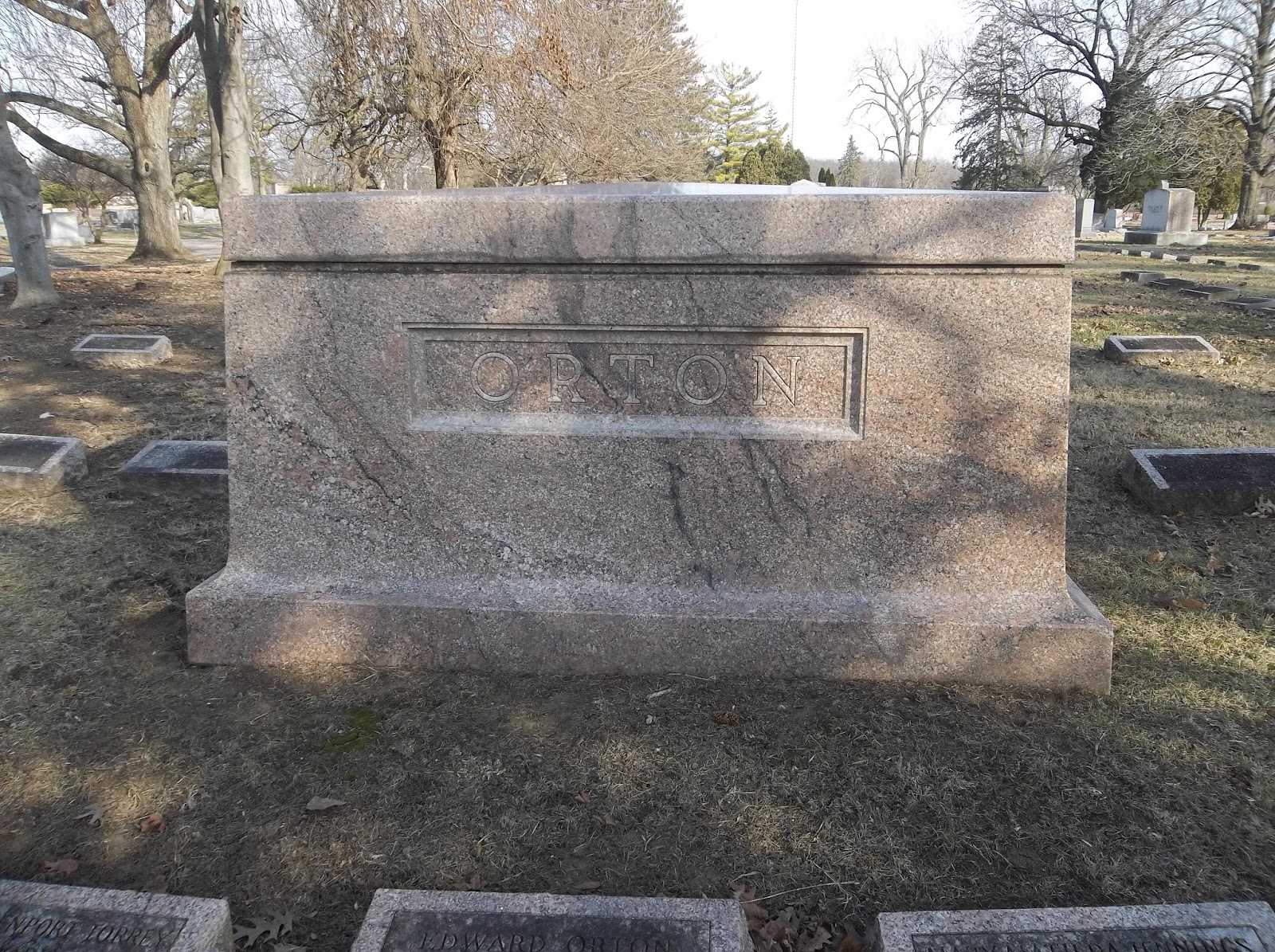 Travels of a Hobgoblin Taphophile: Orton Family (Ohio State University ...