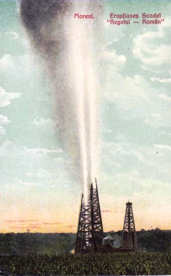 Petroblog: The first oil well spud at Moreni