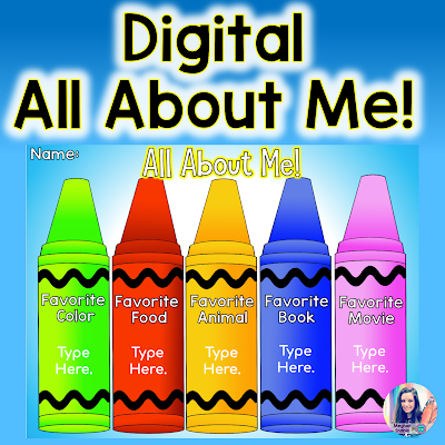 The Creative Colorful Classroom: All About Me 3-D Posters! (Plus ...