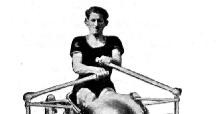 Progress is fine, but it's gone on for too long.: Row-cycle, 1936