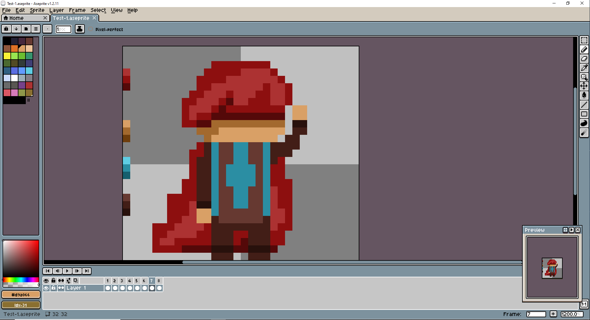 Aseprite - Aplicación para diseño y animación en Pixel Art