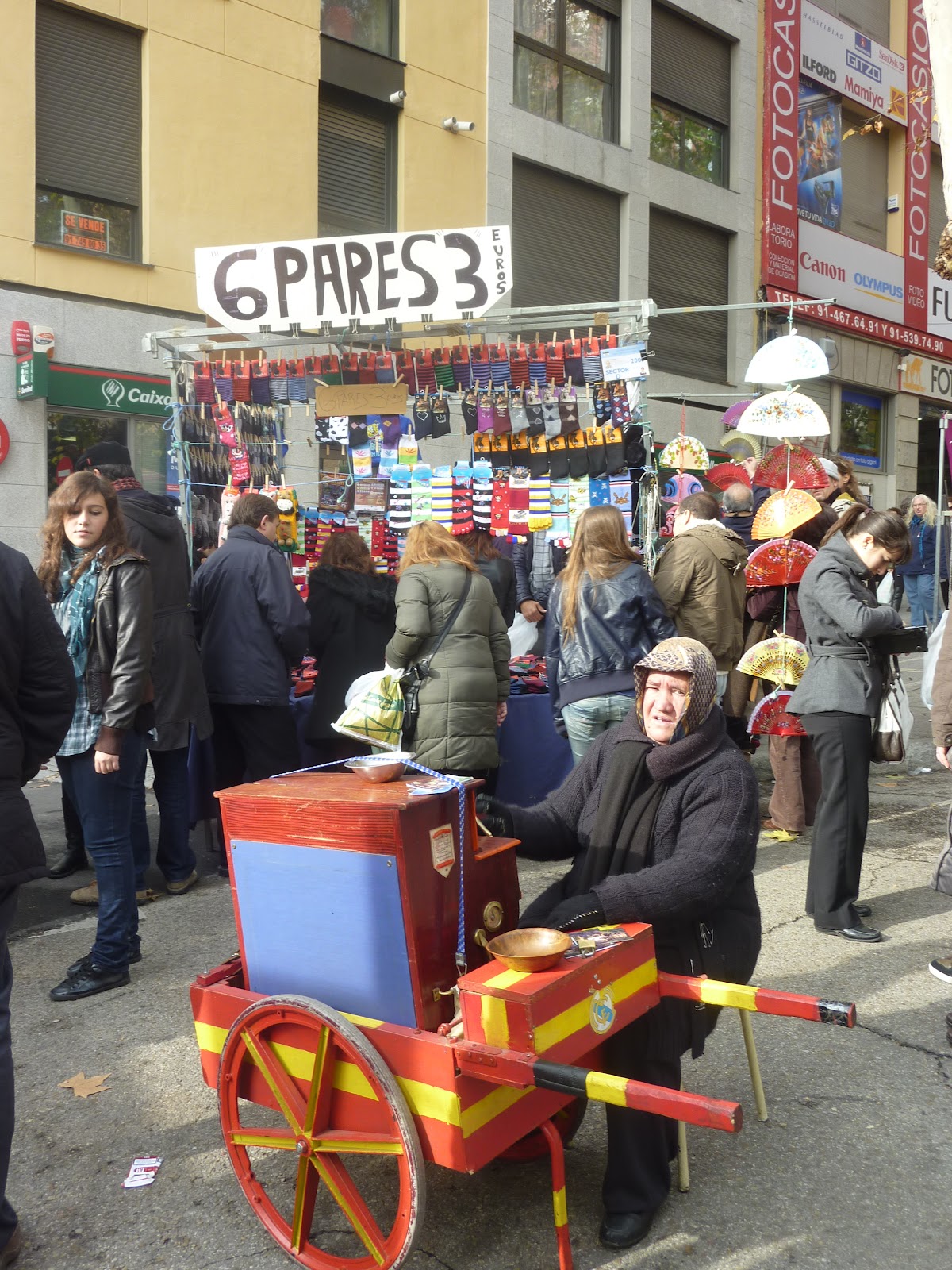 Disfrutando de Madrid: El Rastro de Madrid