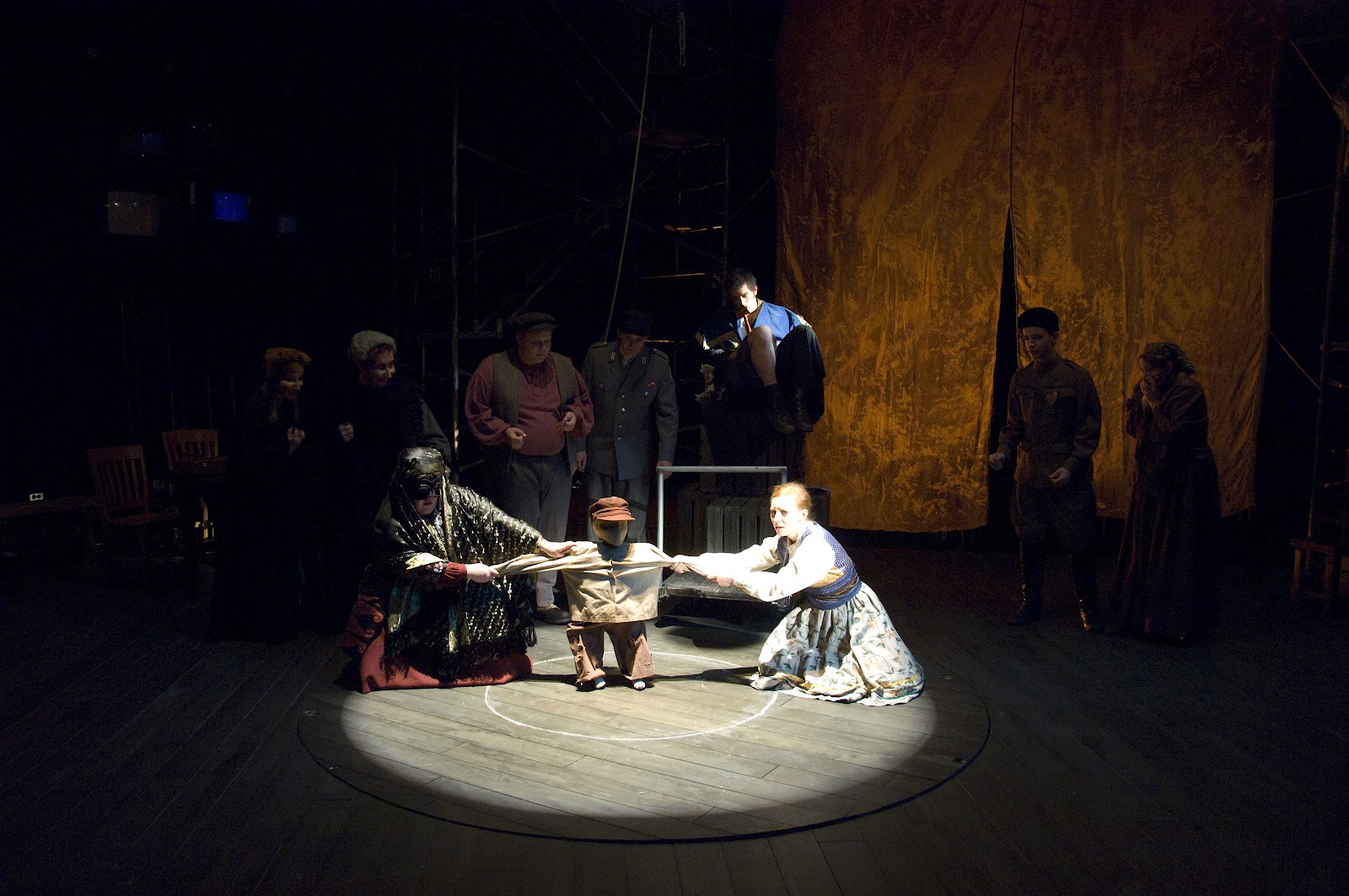 The Theatrical Designs of Gary Benson: The Caucasian Chalk Circle ...
