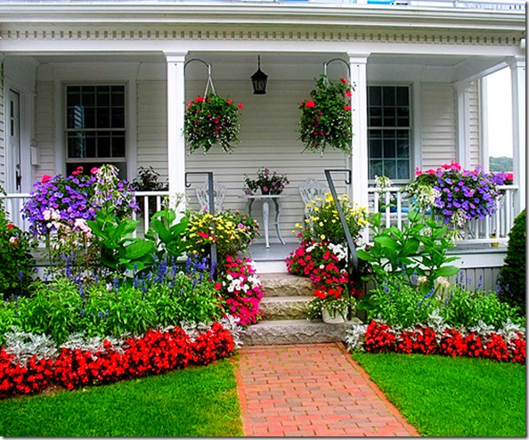 Two Men And A Little Farm FLOWER PORCH ENTRANCE INSPIRATION THURSDAY two-men-and-a-little-farm-flower-porch-entrance-inspiration-thursday