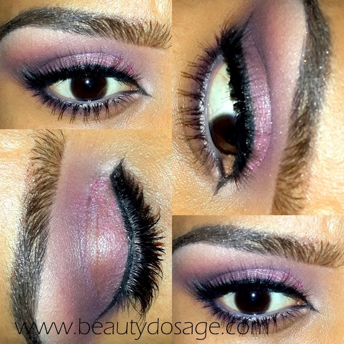 Day Time Valentines Day Eye Makeup Pink Eye Look Beauty Dosage