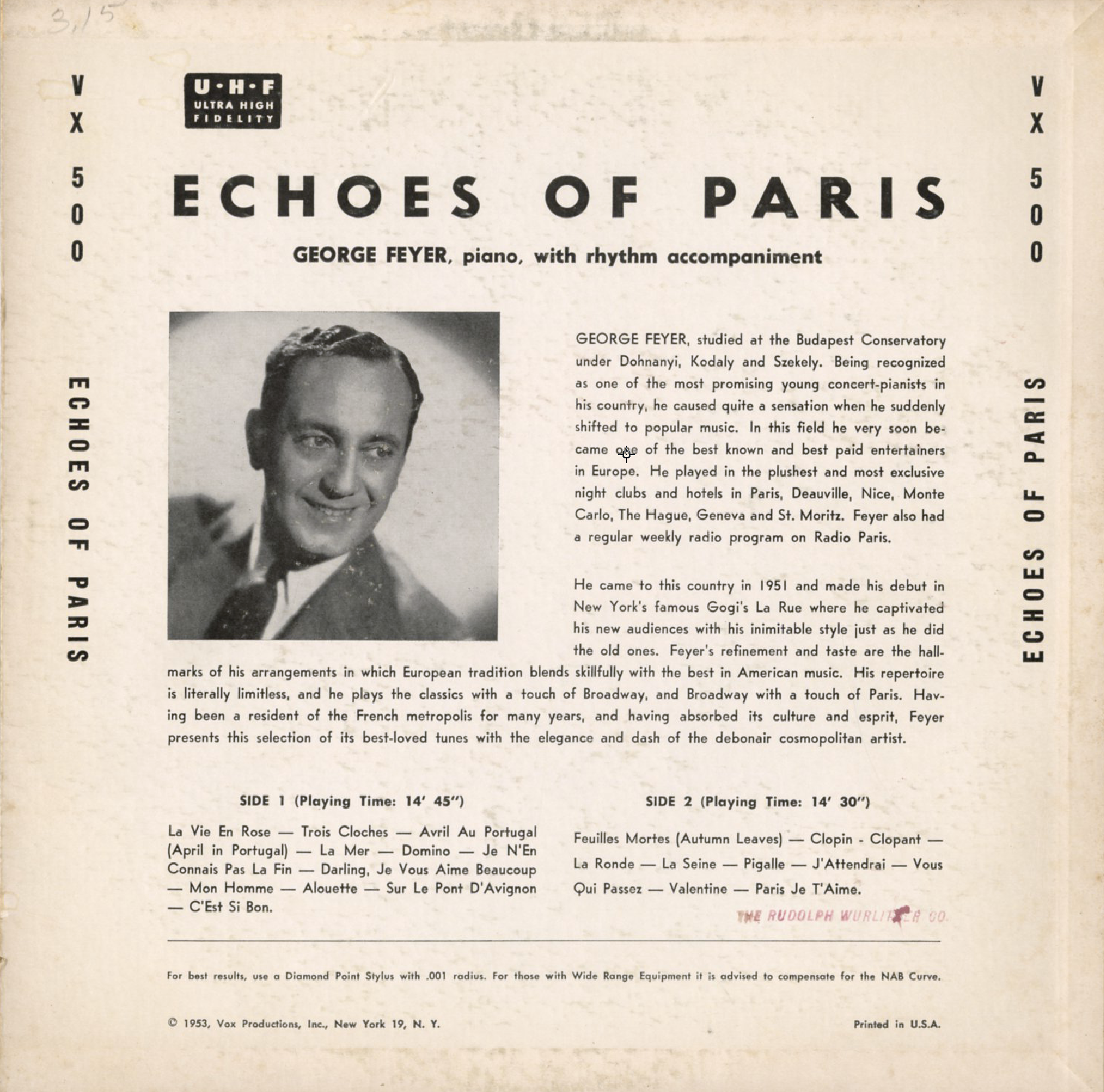 Unearthed In The Atomic Attic: Echoes Of Paris - George Feyer