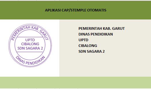 Aplikasi Pembuatan Desain Cap/Stempel Otomatis Gratis - Bahasan Ilmu ...