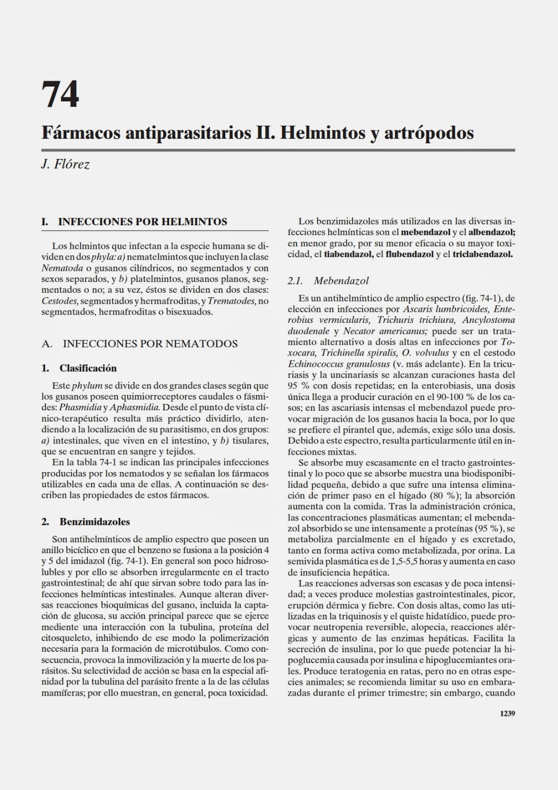 Apuntes de Farmacología Universidad de Guayaquil: Antihelminticos 2
