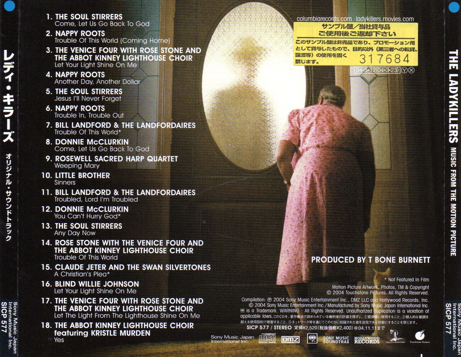 soundtrack heaven: The Ladykillers...music from the motion picture ...