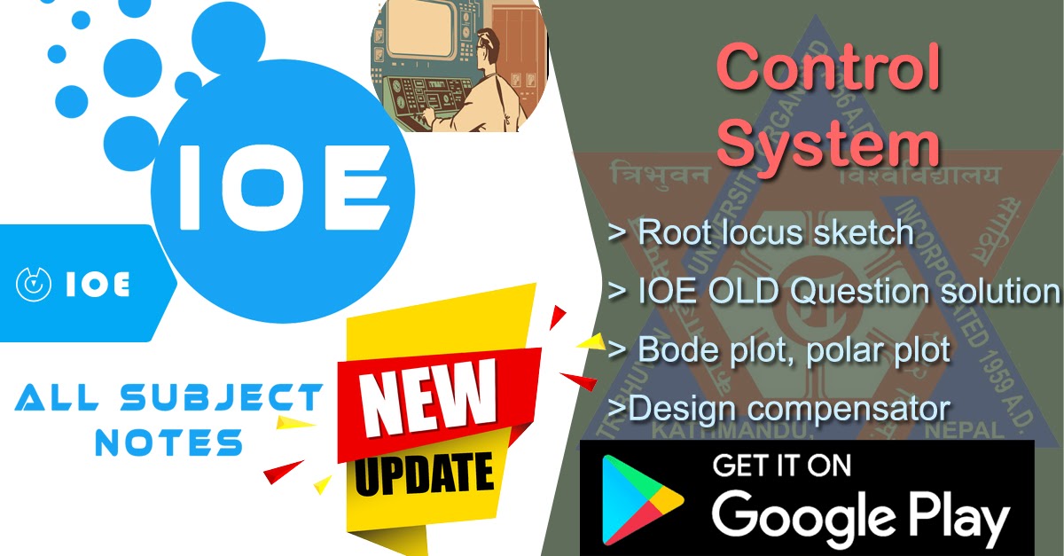 IOE Control System Note BEL BCT BEX Steps for root locus ~ IOE Pulchowk ...