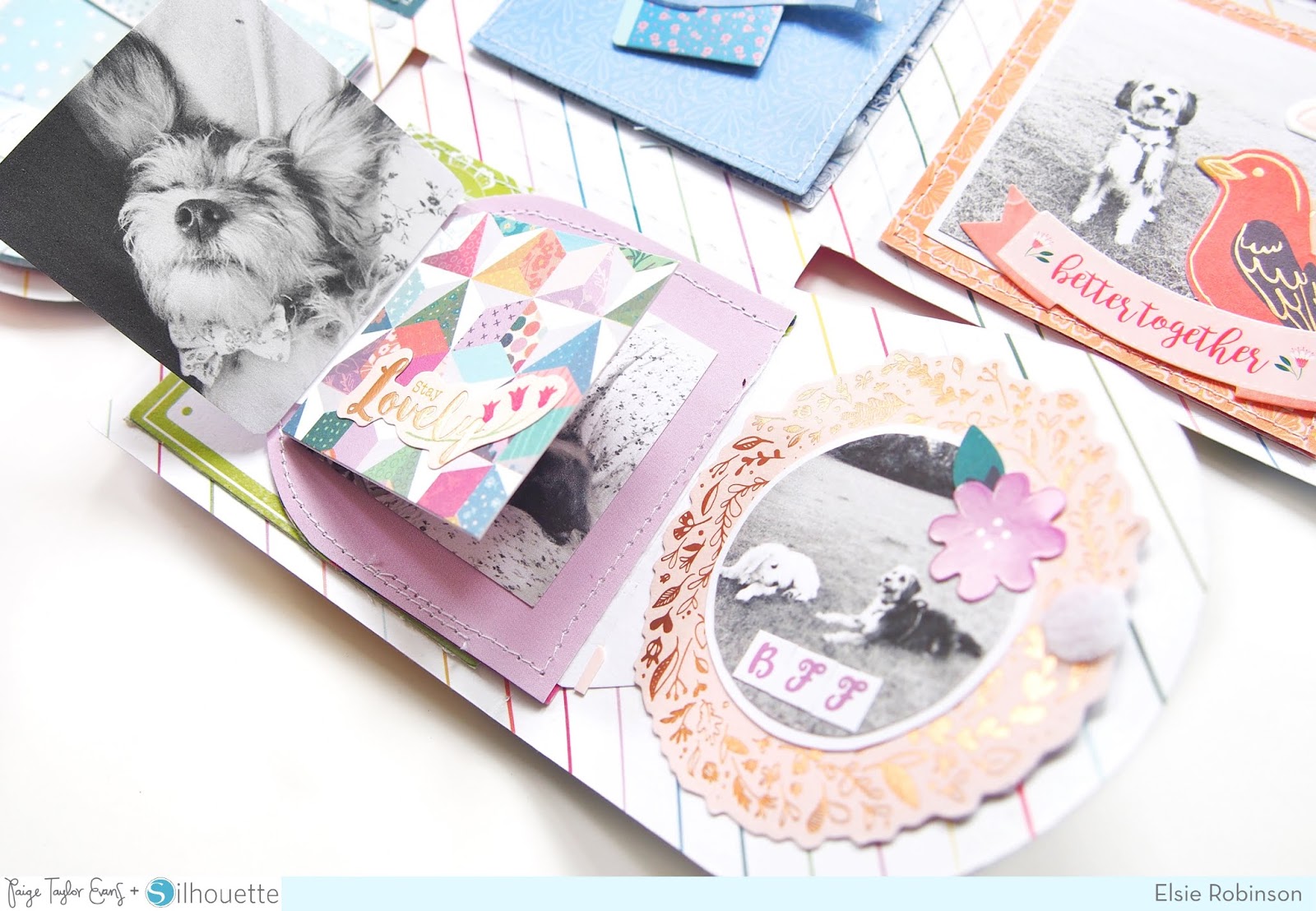 One-Page Mini Album by Elsie Robinson | Paige Taylor Evans