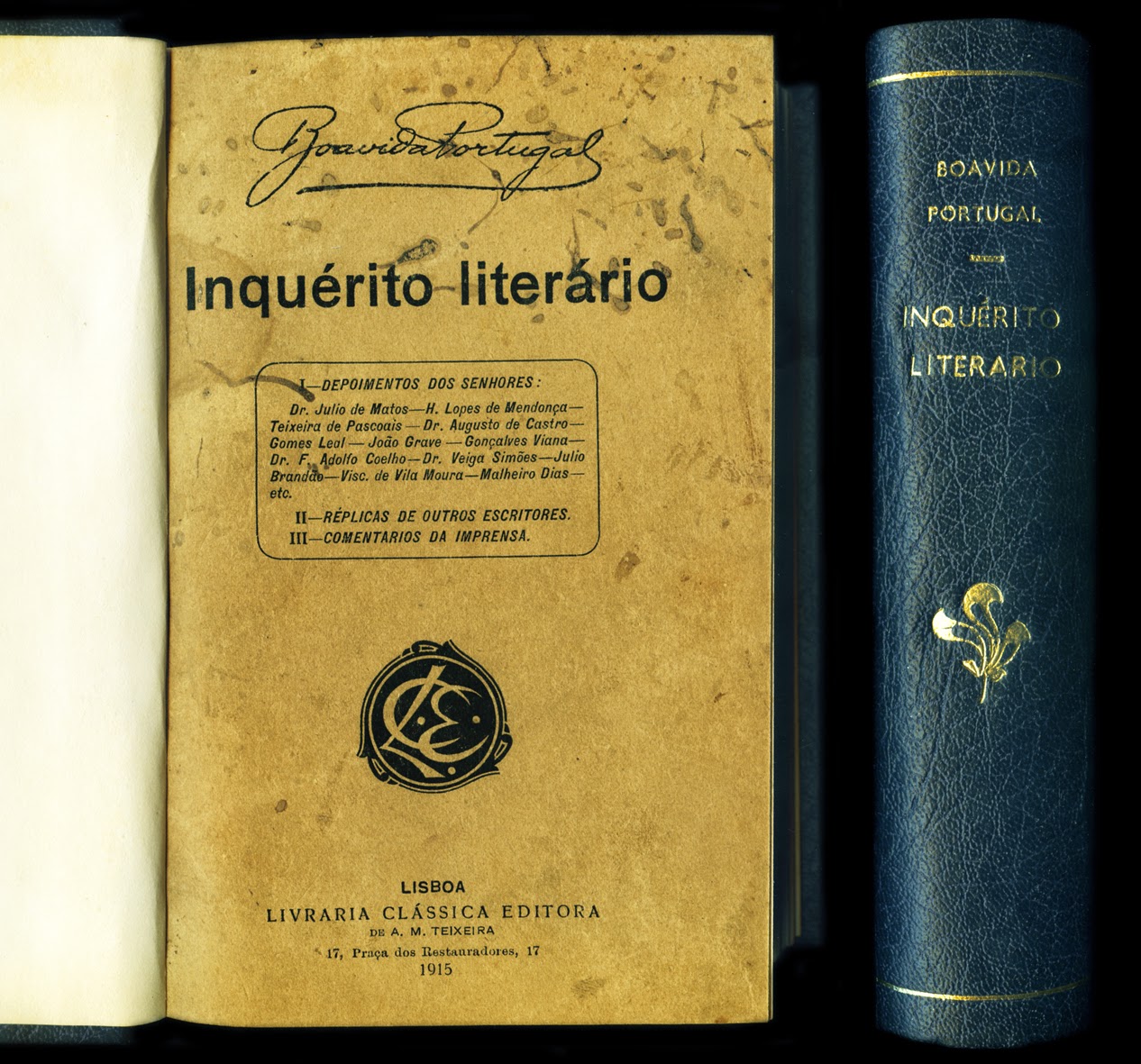 frenesi loja: Inquérito Literário