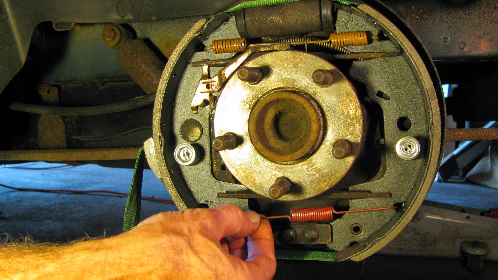 The Original Mechanic: How to rebuild the rear brakes on a Dodge ...