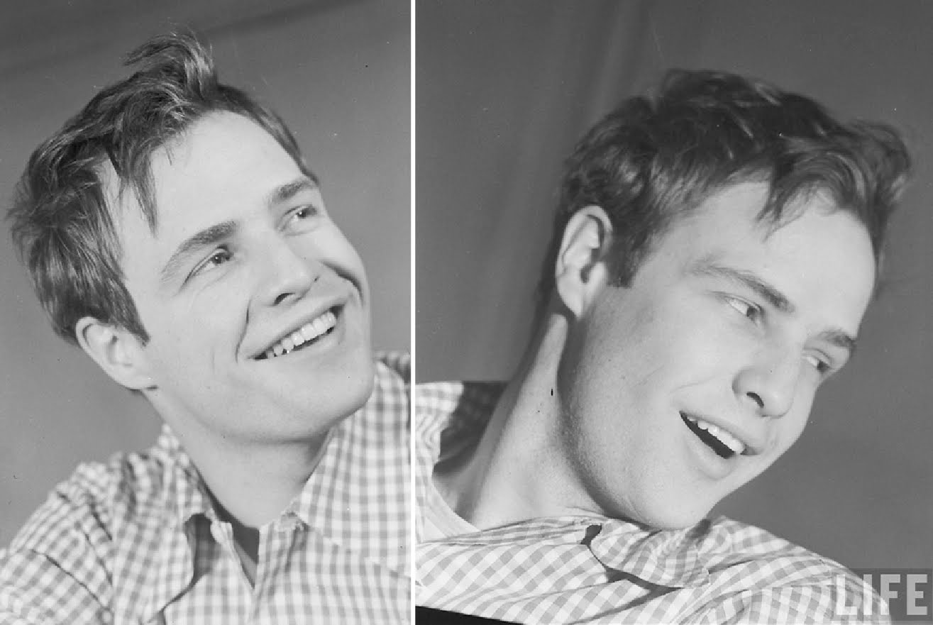 my new plaid pants: Doing Brando Again