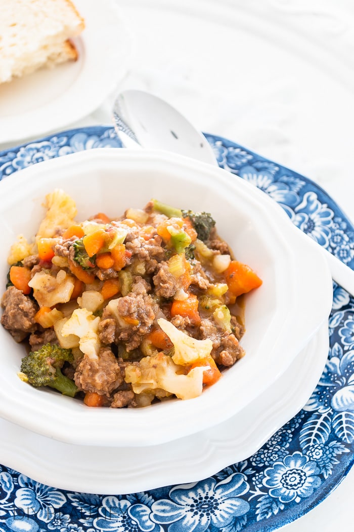 Winter Stew Loaded with Ground Beef and Winter Veggies - DIY Beautify ...