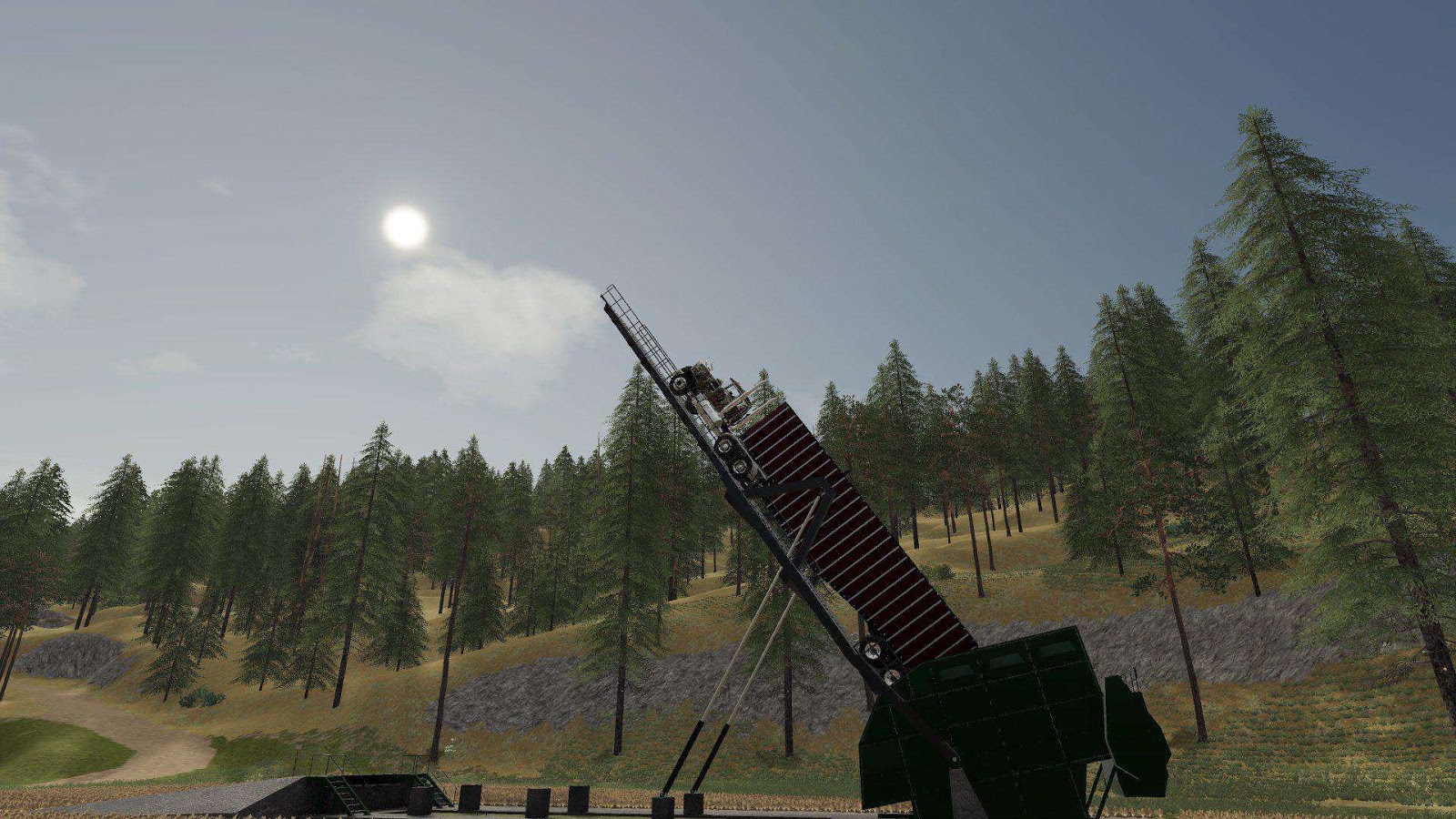 FS19 Chip Van and Tipper Placeable v1.0 - FS 19 & 22 USA Mods Collection