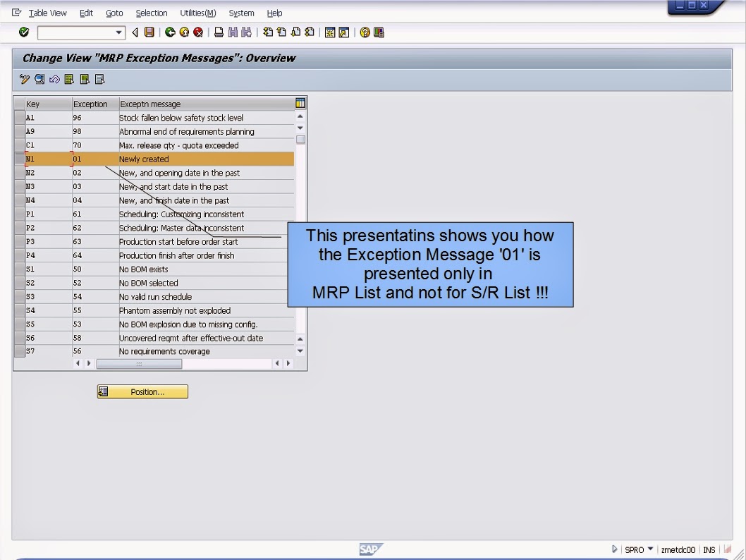 青蛙sap分享 Froggys Sap Sharing Sap Mrp Understanding Exception Message 01 Newly Created