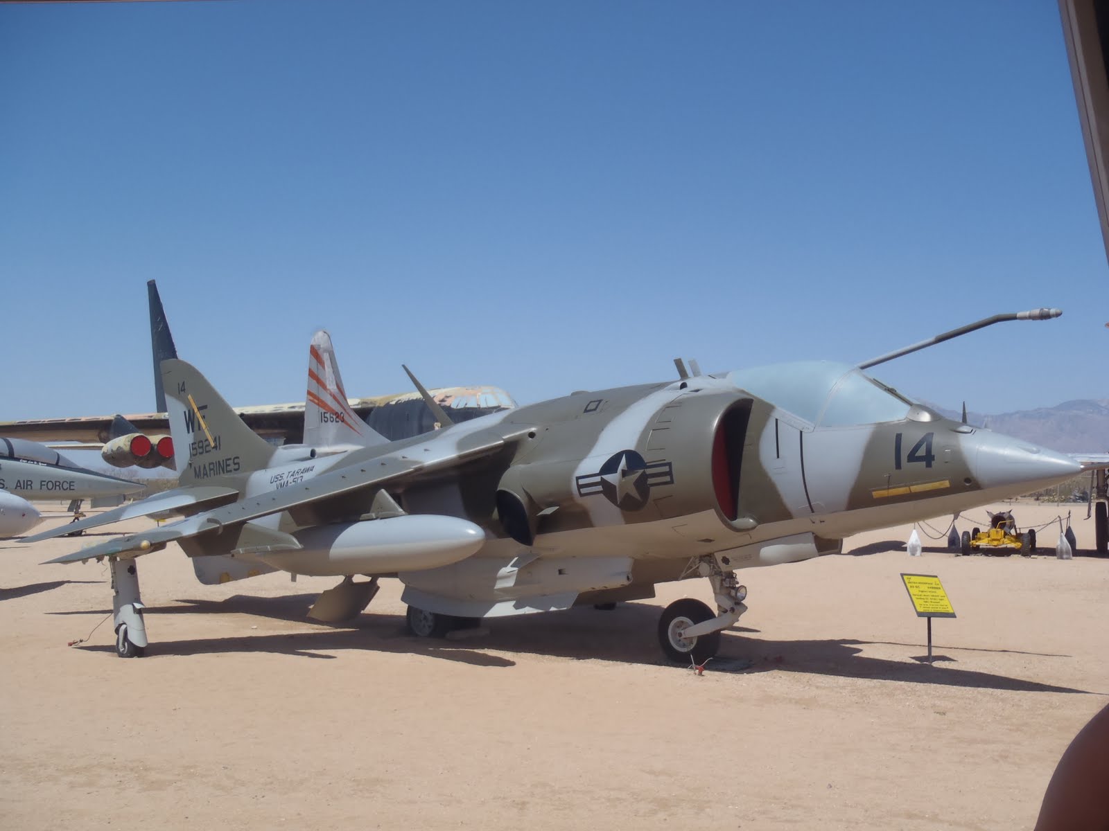 RVing with Bren & Sheila: A Harrier Jump Jet, the VTOL aircraft that ...