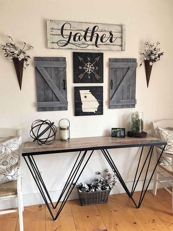 Adorable Dining Room Gather Sign Wall Art Decor Ideas / Home Decor ...