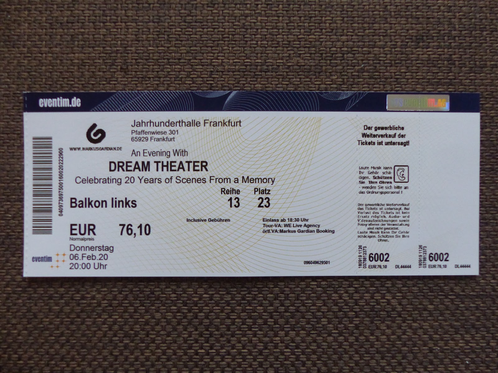 StRiedKULT: Konzerttickets XIX