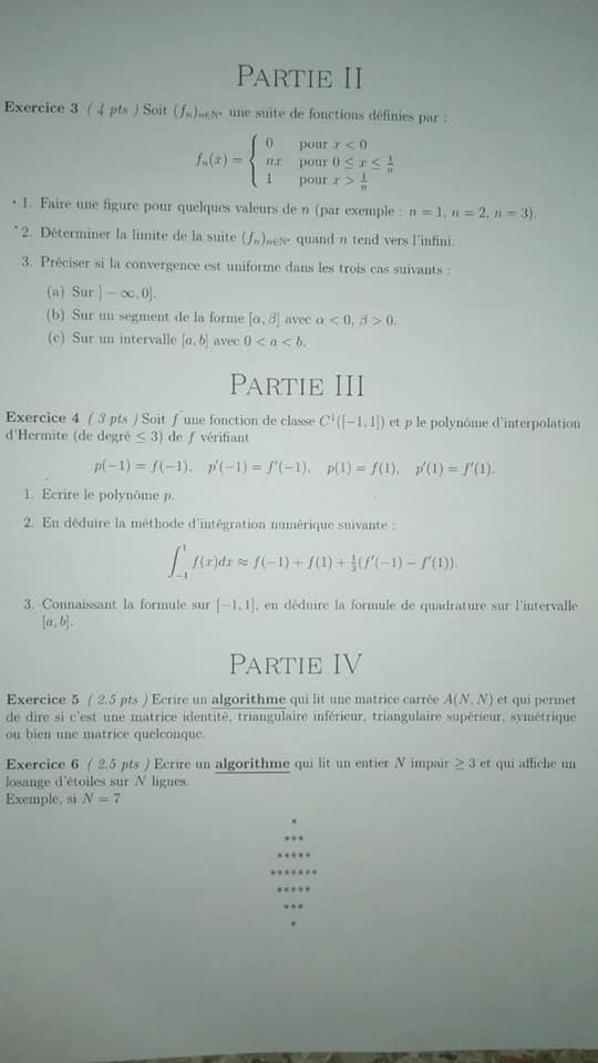Exemples concours Math Maroc MOCASIM settat 2019 - الرياضيات بالمغرب ...