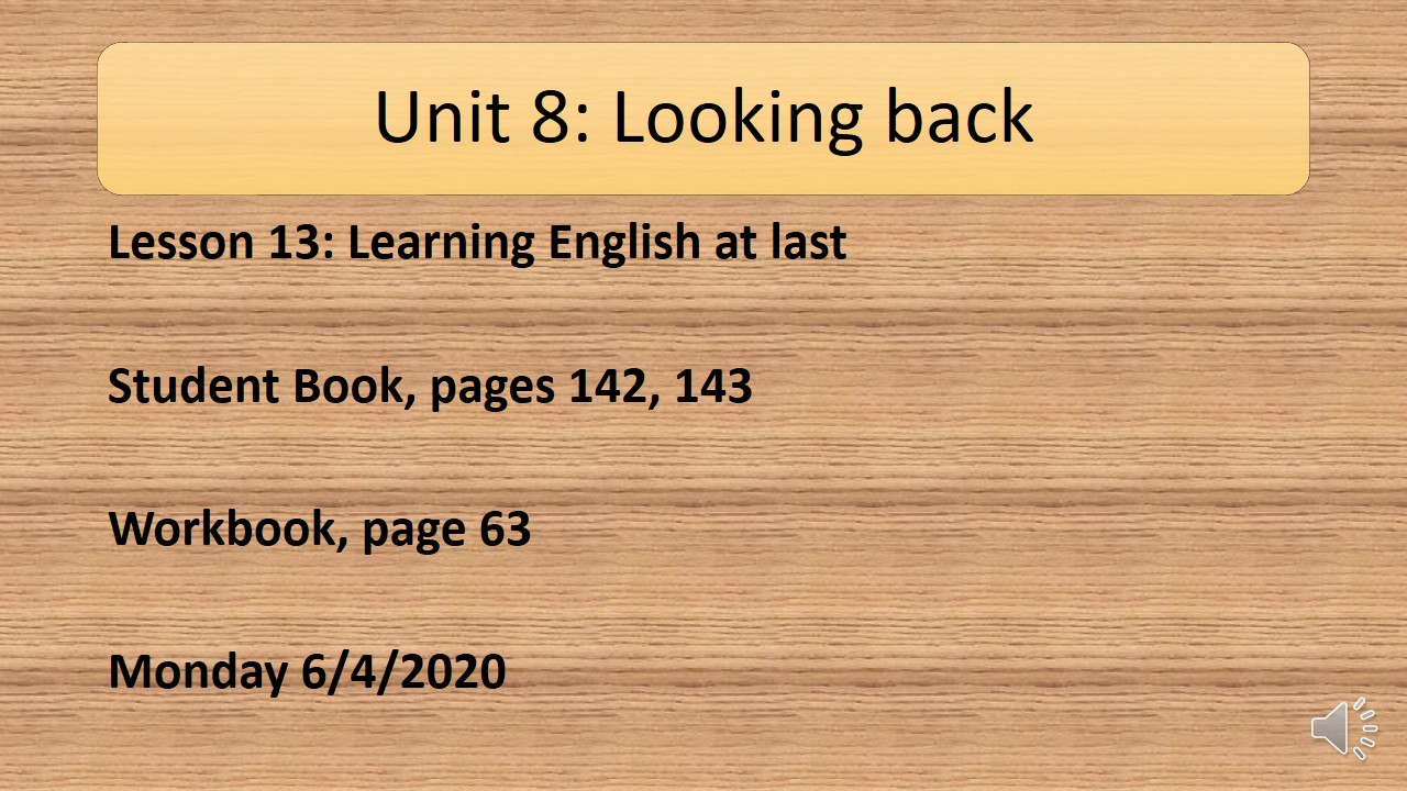 Grade 8: Distance Learning
