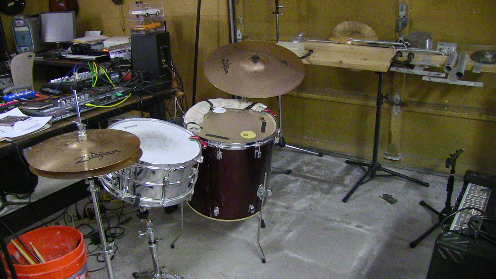 Go-Kustom: New Studio Percussion Area