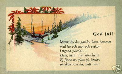 Swe-Aussie X-mas: Härliga gamla julkort