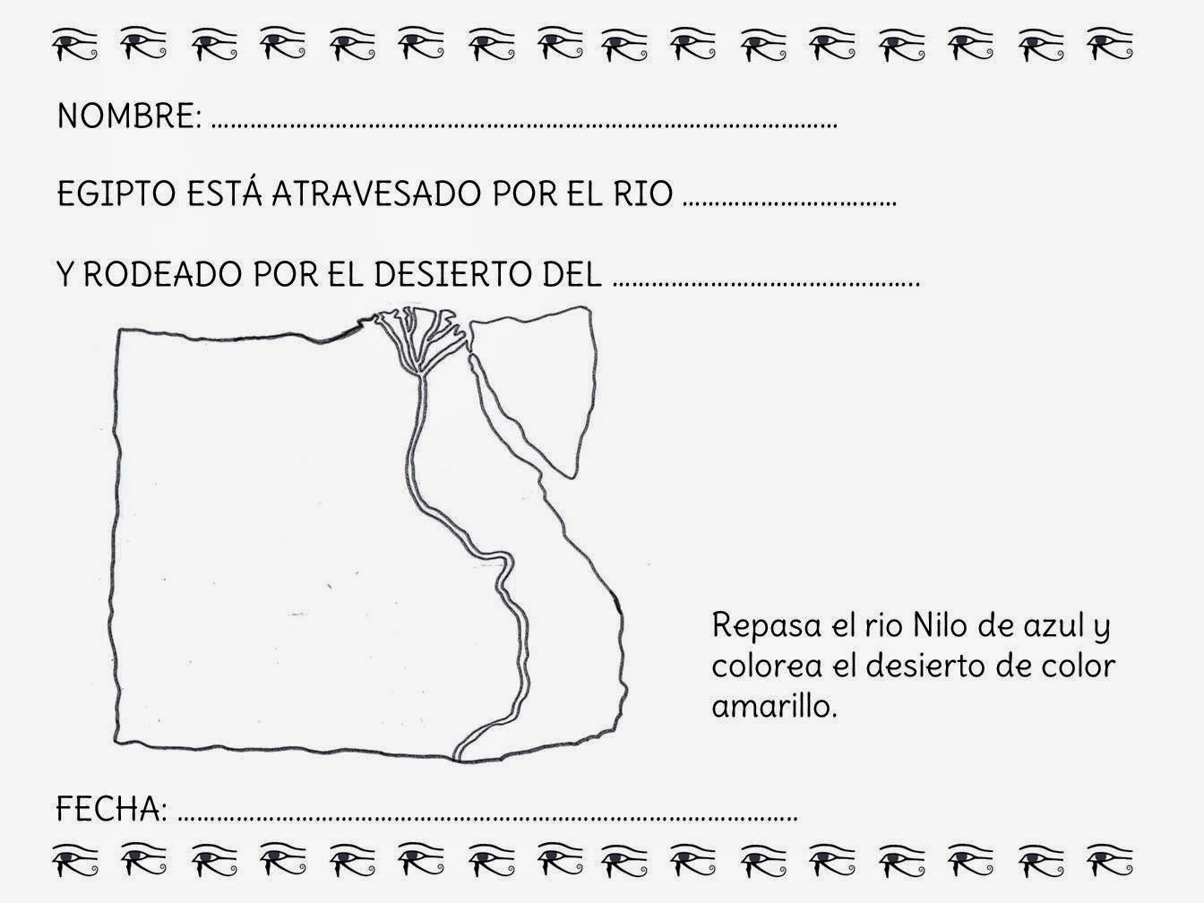 Mi Mundo Infantil: PROYECTO EGIPTO