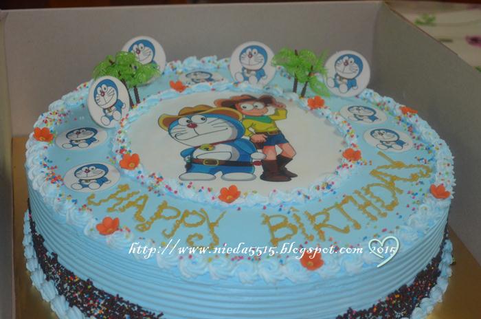 Cheq Da: Order 2015: Kek Doremon Afif