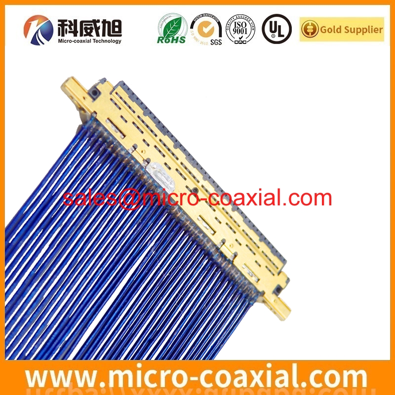 Custom I-PEX cable eDP LVDS cable: Honda LVC-C40LPMSG micro coax cable ...