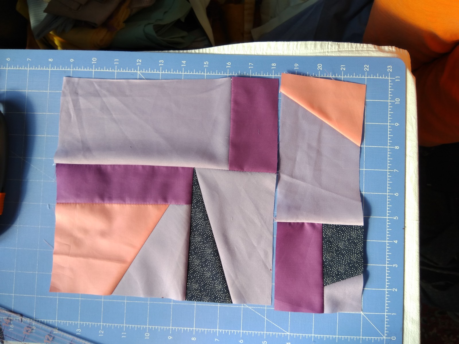 3patchcrafts: Improvisational piecing - tutorial