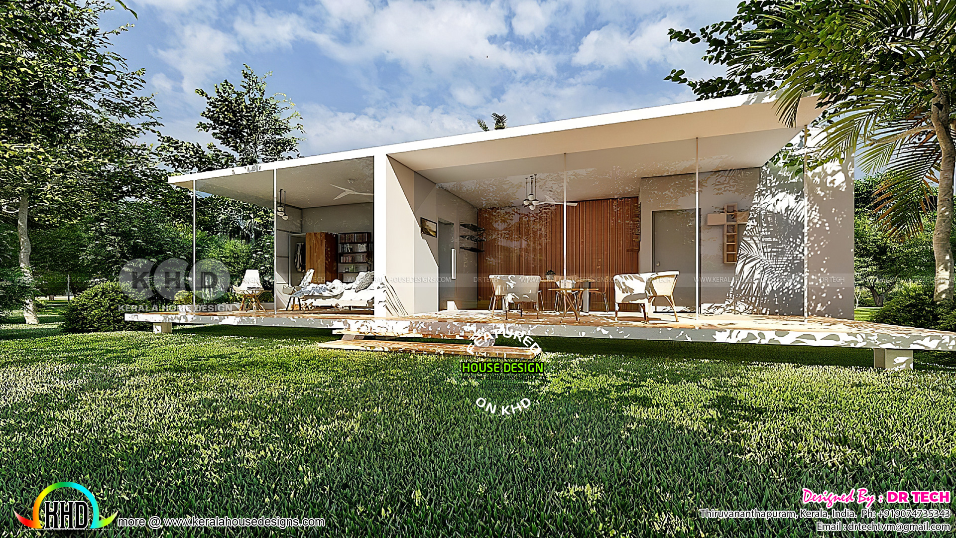 Modern Out House Design - Kerala Home Design and Floor Plans - 9K ...