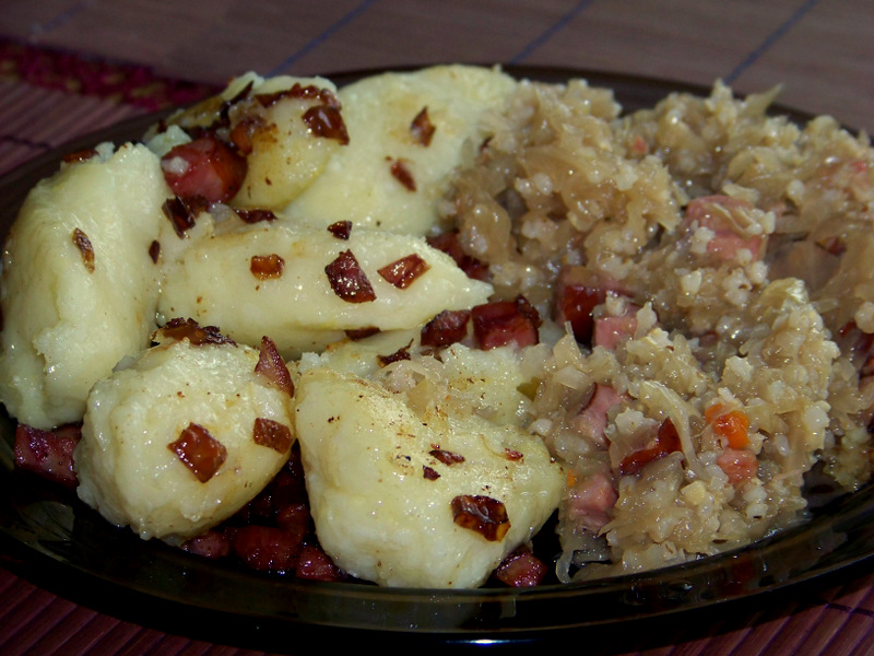 Prażoki z kapuśniakiem po łódzku- danie kuchni regionalnej - Moje Małe ...