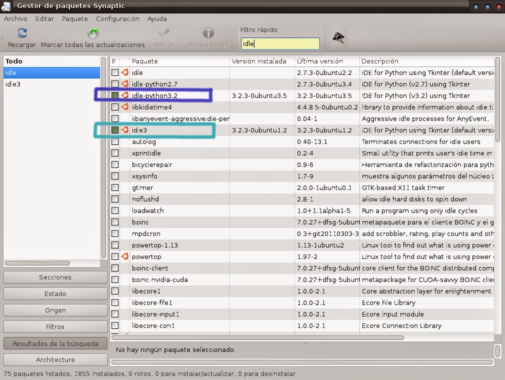 EXPERIMENTAL BODHI LINUX: Como instalar Python 3.3 (Compilación) & IDLE ...