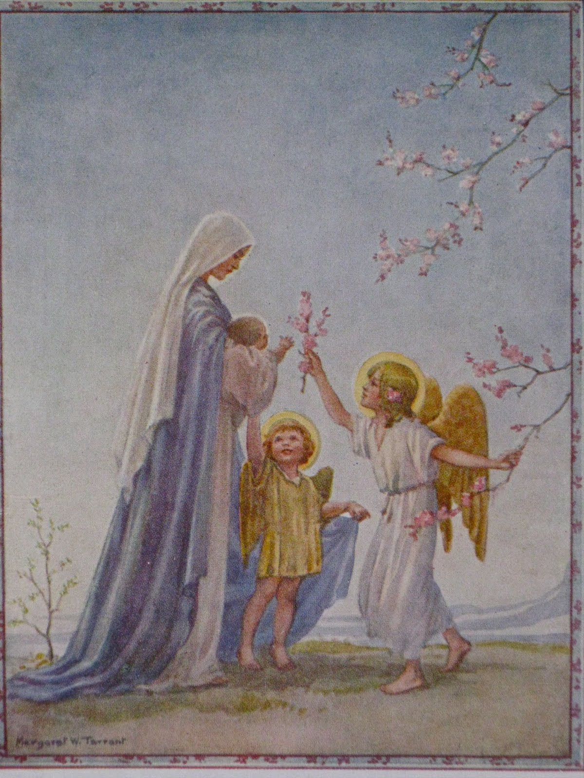 An angel finding wings