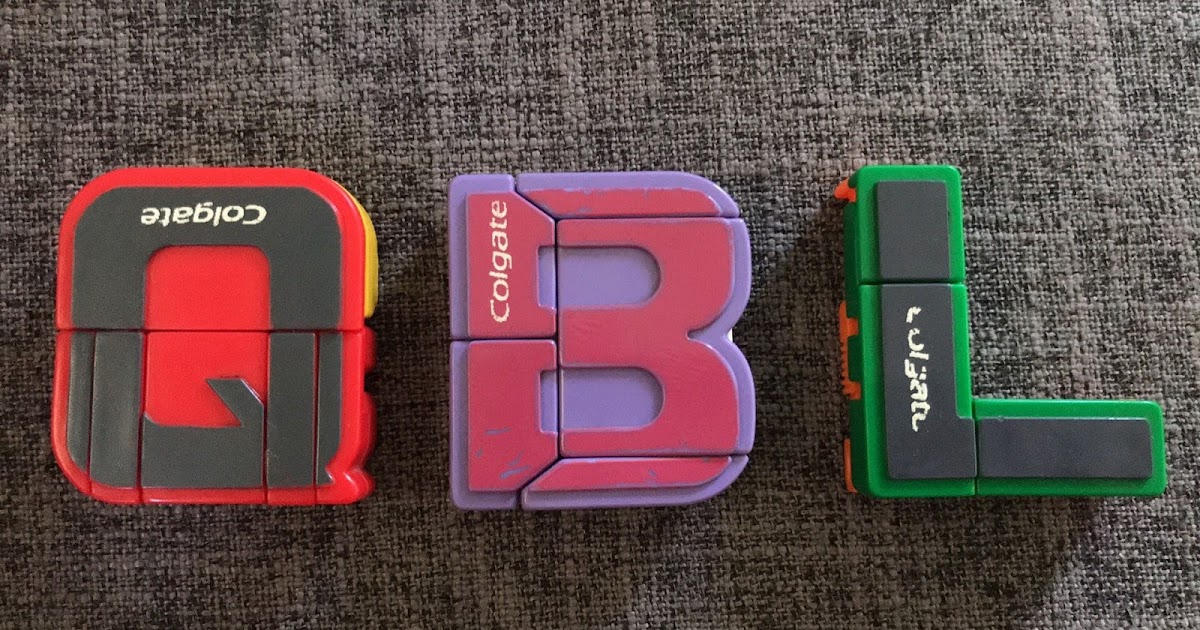Different Collections: Toy Collection - COLGATE (LETRABOTS / LETTER ...