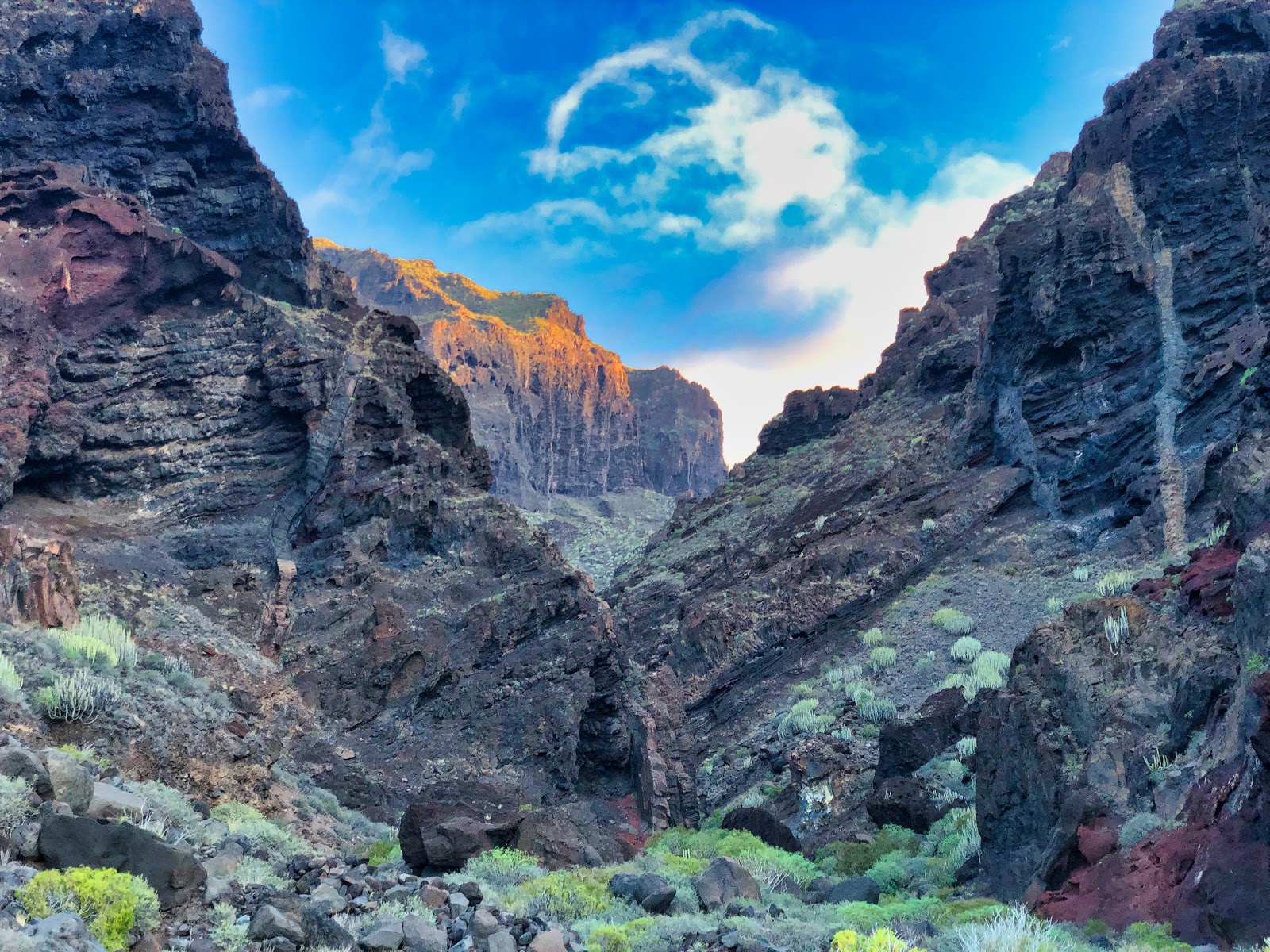 Wanderungen auf Teneriffa - Teno Extreme - Barranco Natero und Barranco ...