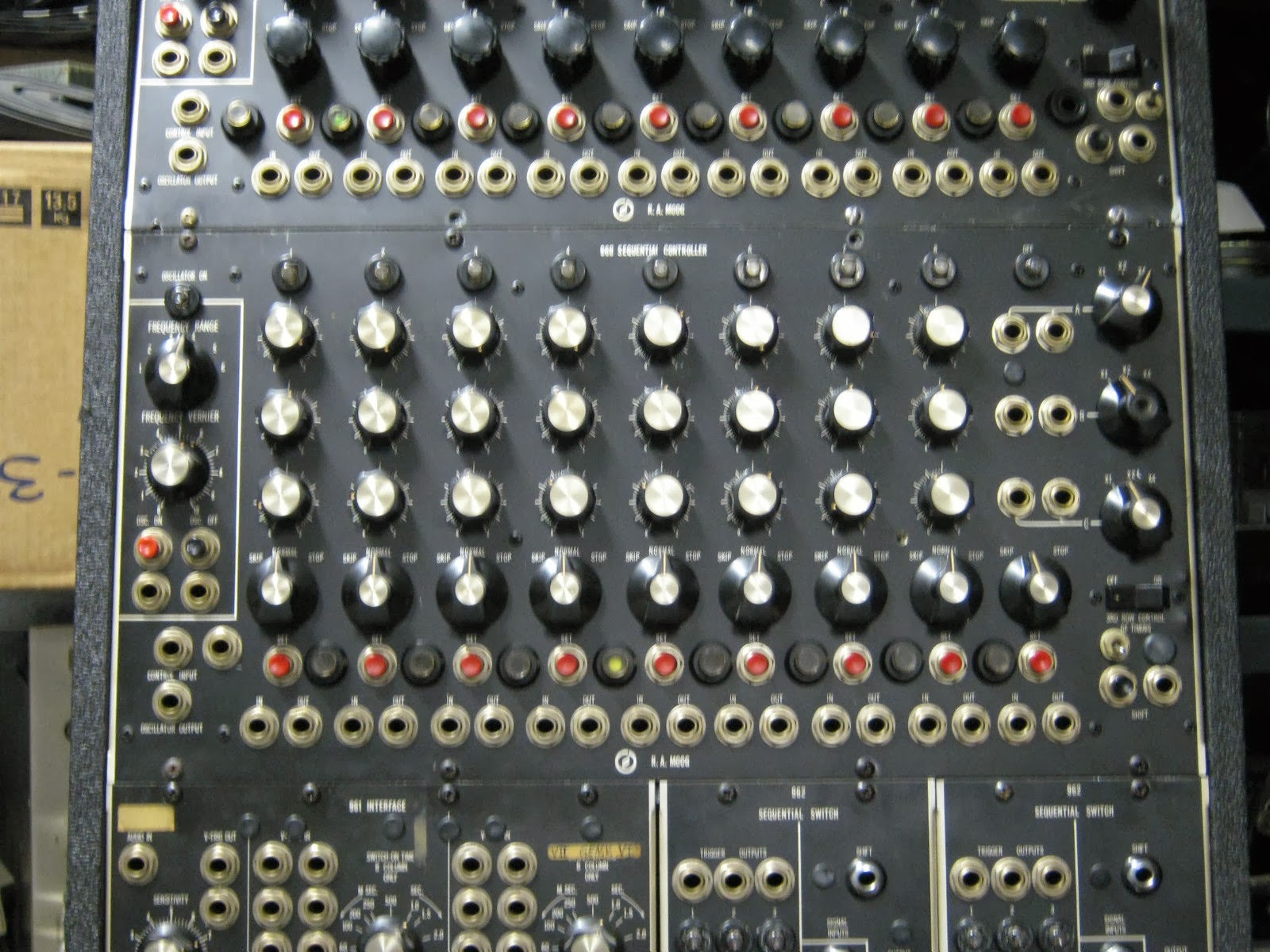 MATRIXSYNTH: Tangerine Dream Edgar Froese's Vintage Moog Modular ...